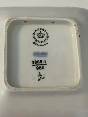 Royal Copenhagen | Accents | Royal Copenhagen Mini Plates Set Of 3 ...